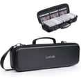 Card Carrying Case with 4 Dividers, Travel Trading Storage Case ...
