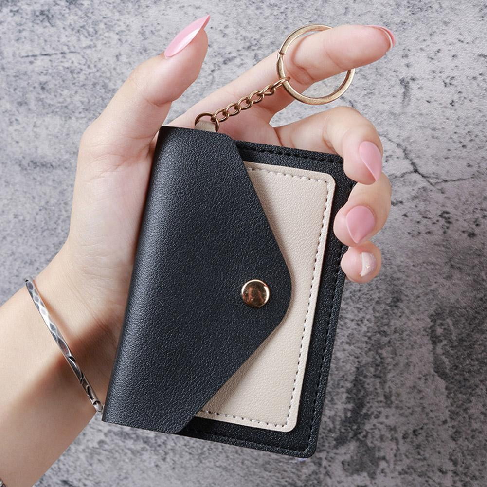 Card Case Women's Candy Color Card Case Fashion Small Card Case Coin ...