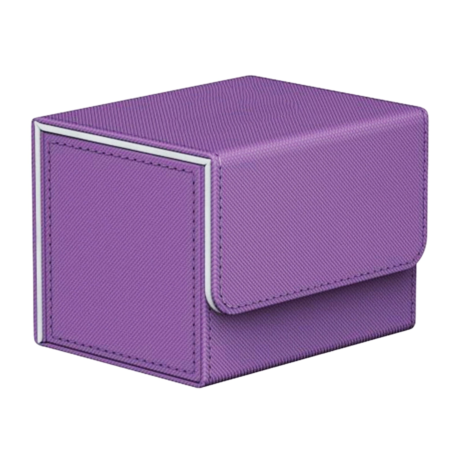 Card Deck Box Carrying Case with Airtight Lock Cover Large Capacity ...