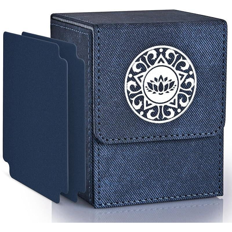 Card Deck Box for MTG with Commander Display for 100+ Double Sleeved ...