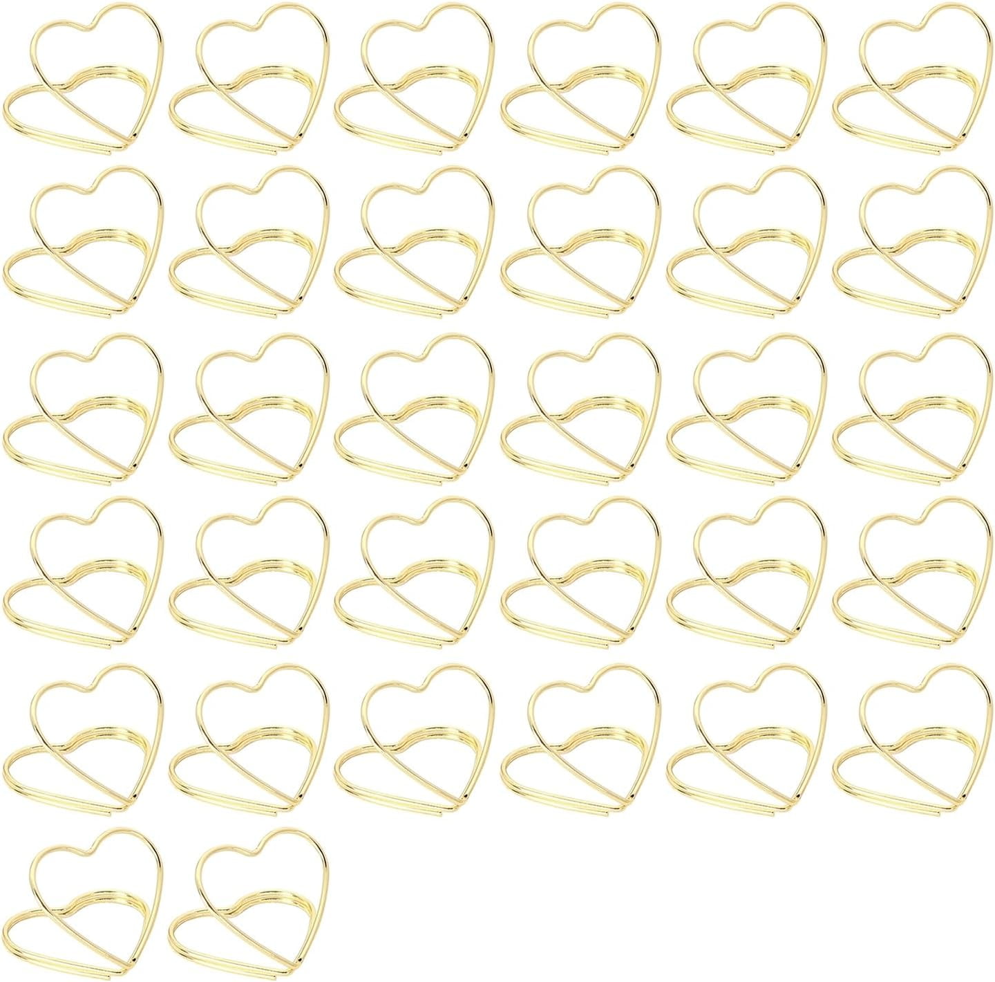 Card Display Holder Heart-Shaped Metal Card Holders Multi-Functional ...