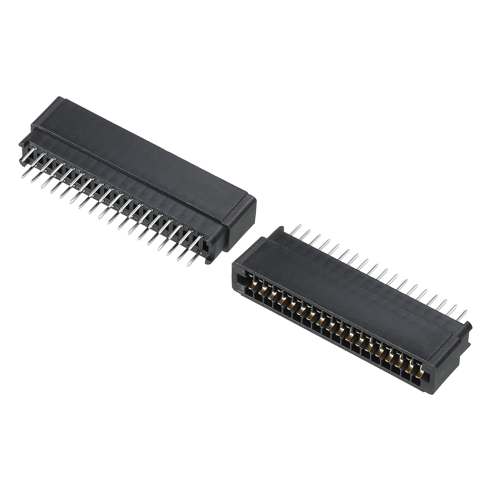 Card Edge Connector Black Socket Straight Connection 36 Pin 2.54mm ...