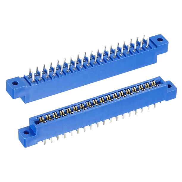 Card Edge Connector Blue Socket 36 Pin 3.96mm Pitch for Printed PCB ...