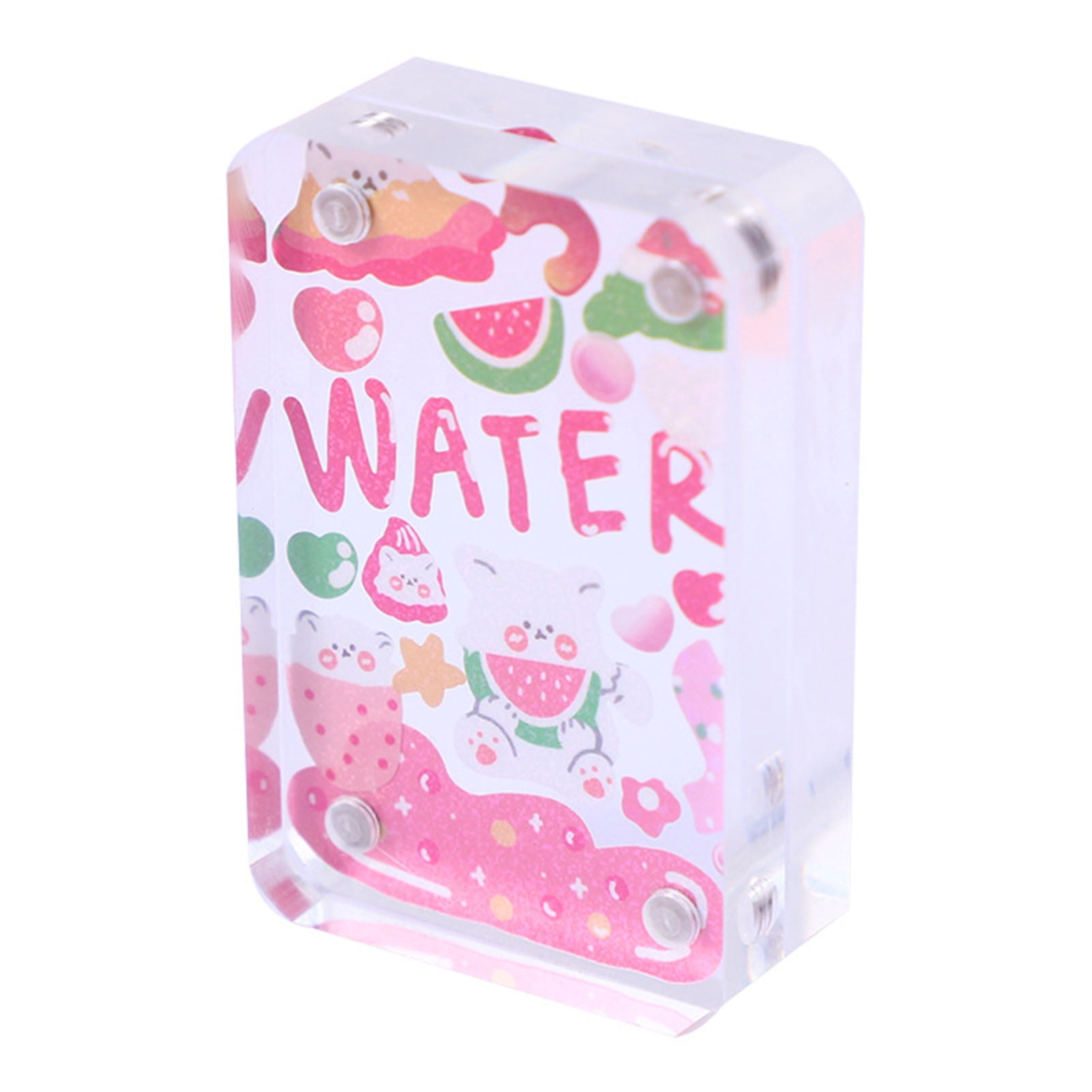 Card Frame Transparent Acrylic Rugged Durable Anti Crack Decorative ...