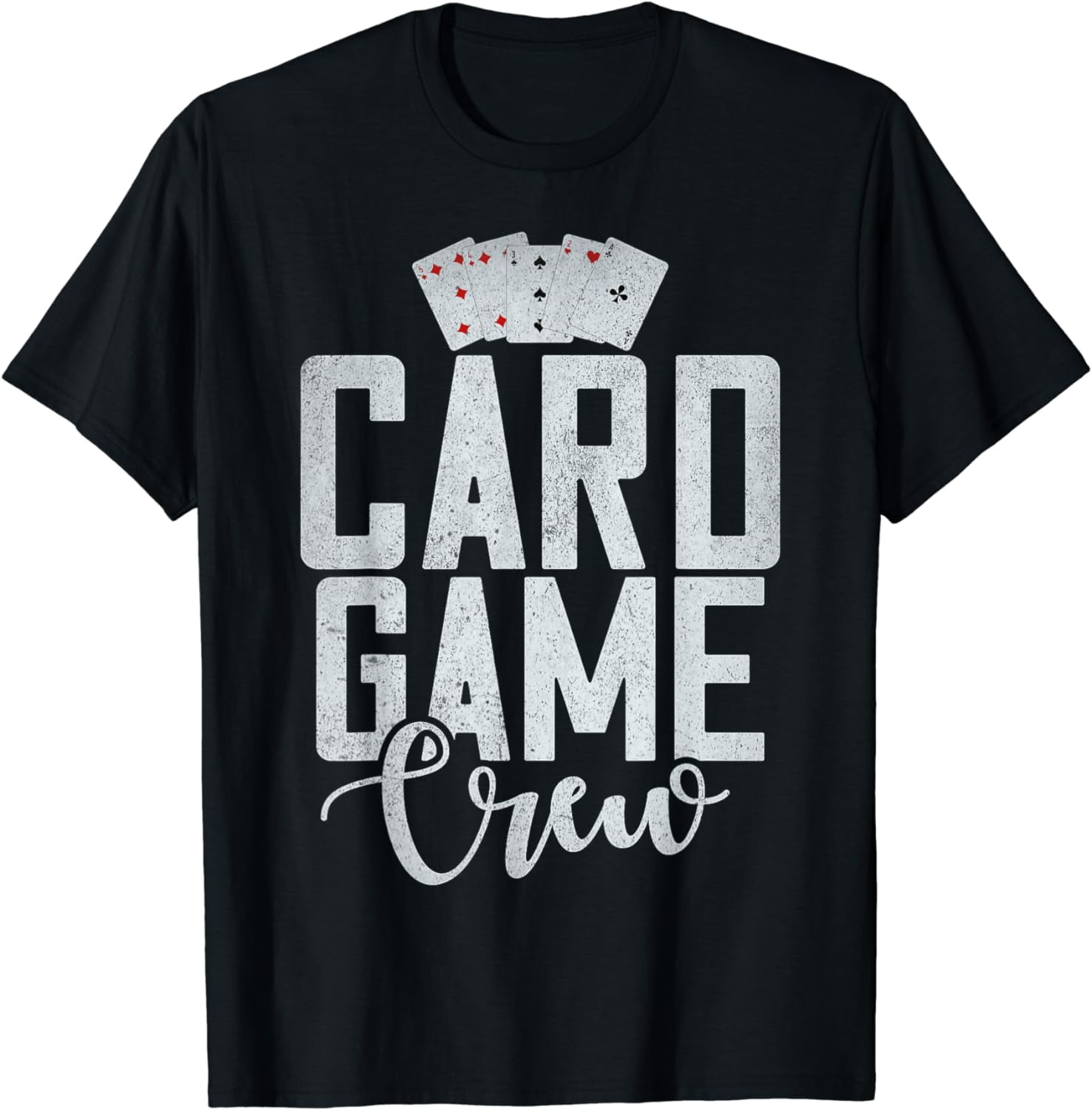 Card Game Crew T-Shirt - Walmart.com
