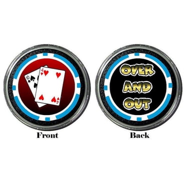 US TOY GA30-07 Blue Poker Chips - 100-Bg - Walmart.com