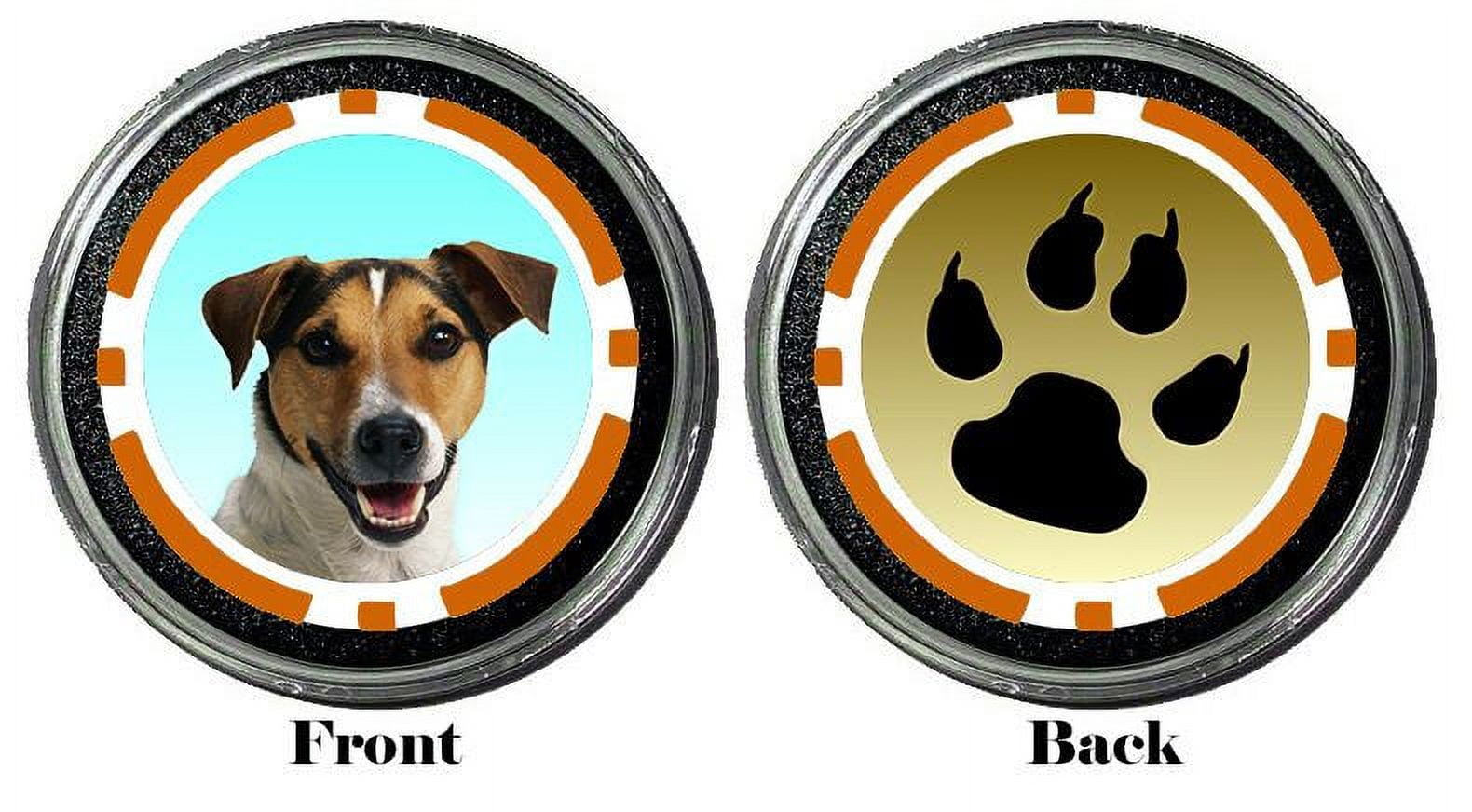 Card Guard - Jack Russell Protector Holdem Poker Chip / Card Cover ...