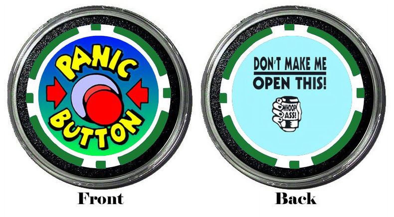 Card Guard - Panic Button Protector Holdem Poker Chip / Card Cover ...