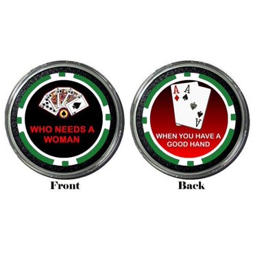 Card Guard - Big Slick ~ Ace King Protector Holdem Poker Chip / Card ...