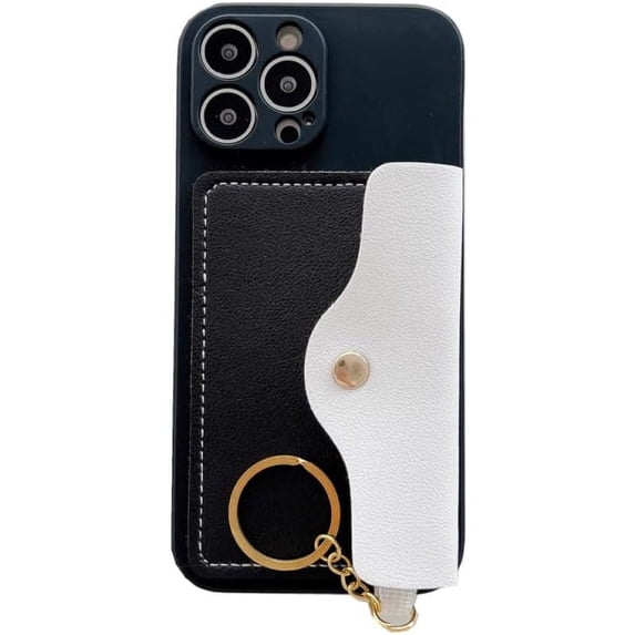 Card Holder Camera Protection Phone Case for iPhone (iPhone 15 Pro Max ...