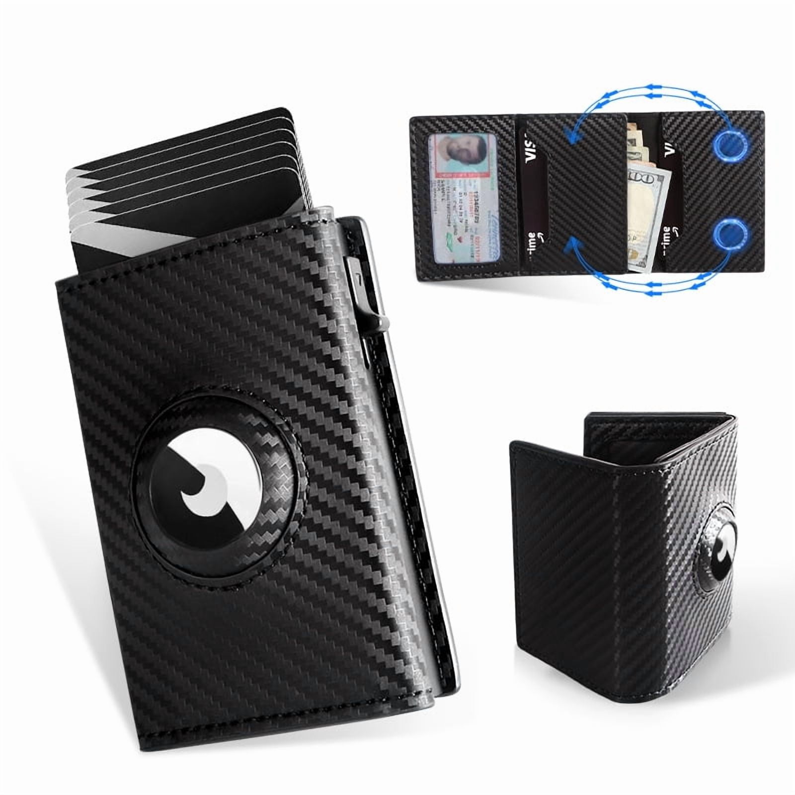 Card Holder RFID Large Capacity Portable Women's Men's Wallet Card Case ...