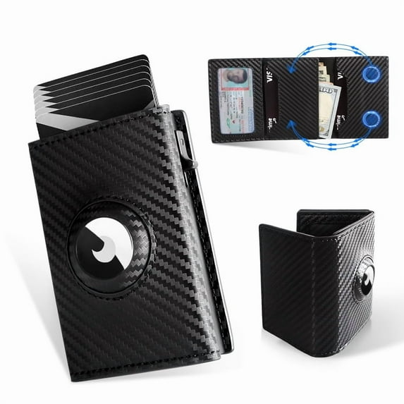 Card Holder RFID Large Capacity Portable Women's Men's Wallet Card Case ...