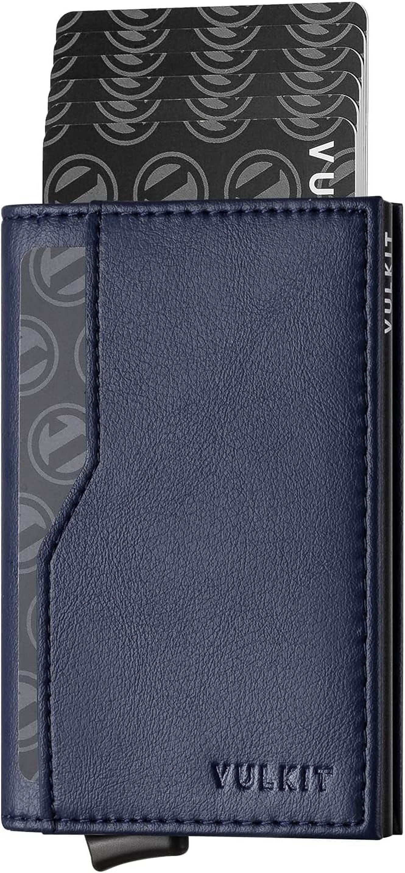 Card Holder Wallet with Double ID Windows RFID Blocking Pop Up Wallet ...