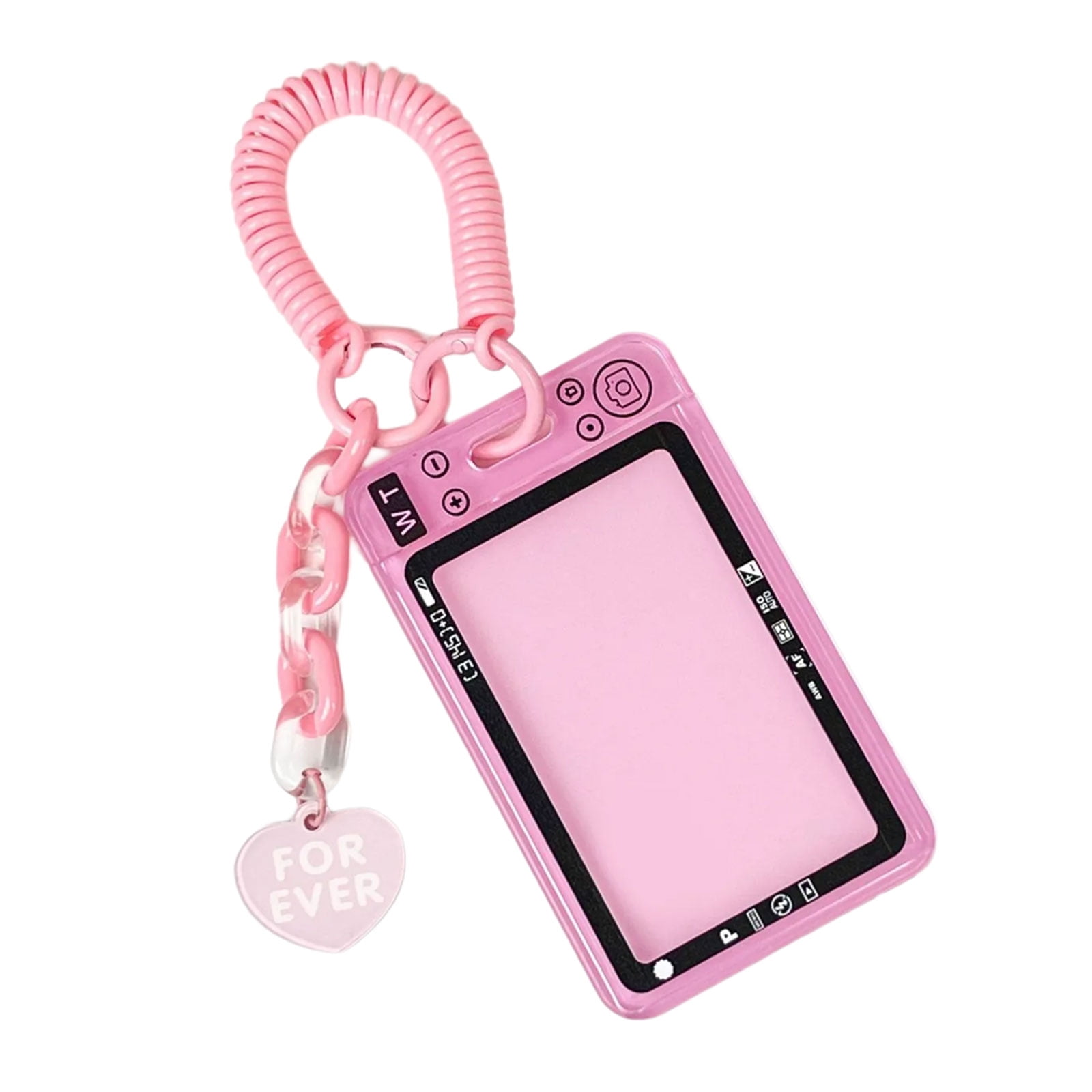 Card Holder for Student Photocard Holder Card Sleeves with Pendant and ...