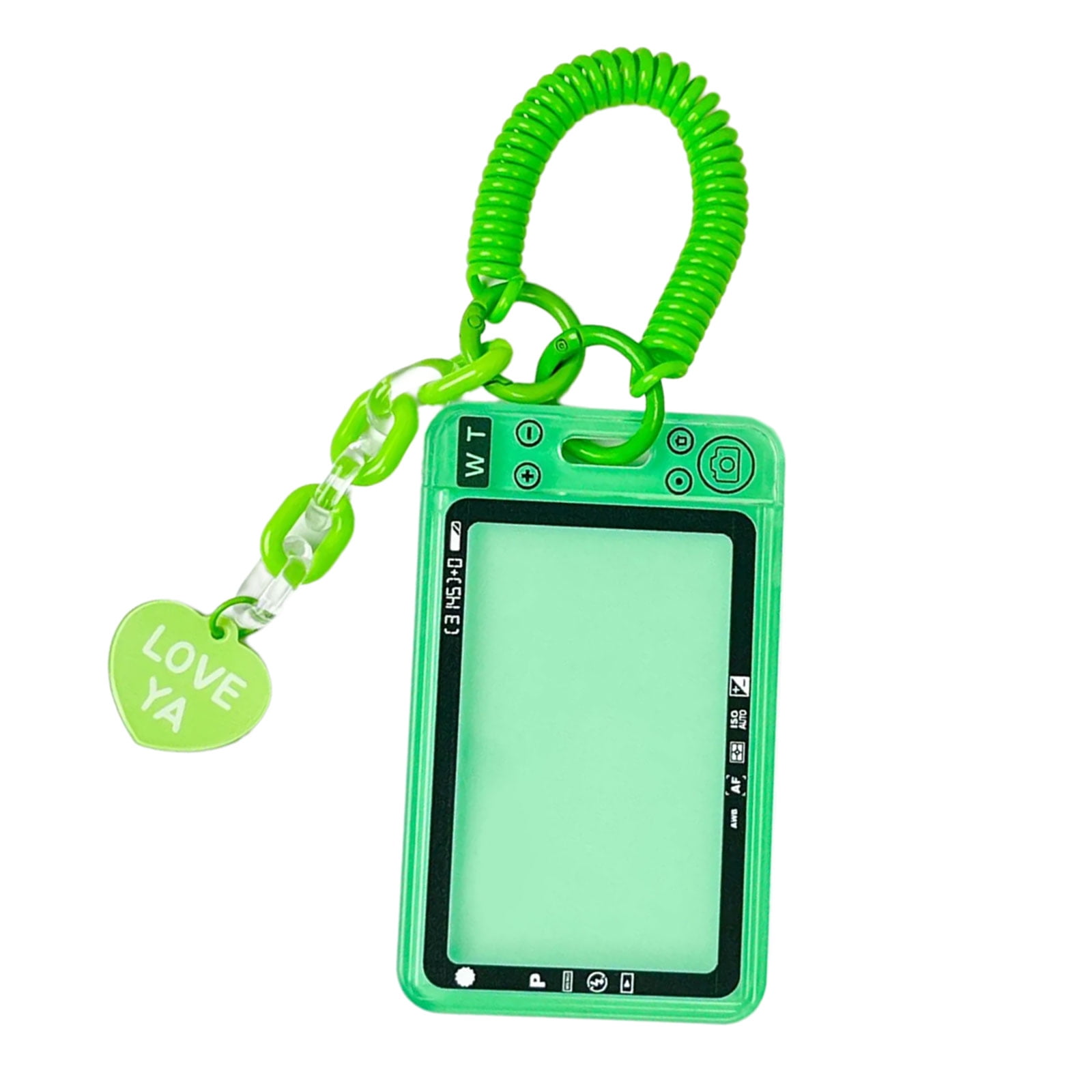 Card Holder for Student Photocard Holder Card Sleeves with Pendant and ...