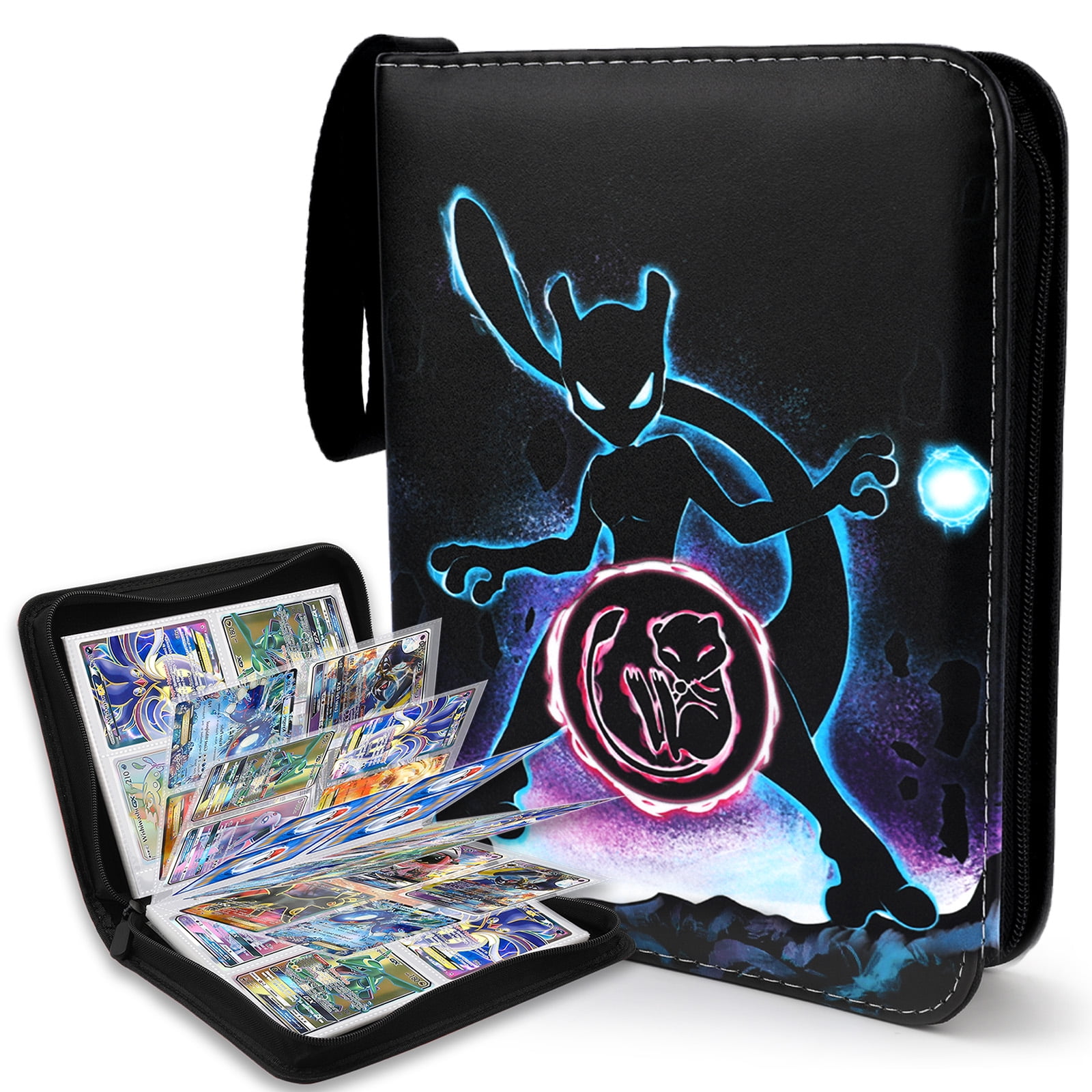 Walmart 4-Pocket Collecting Binder with Protective Sheets, Card ...