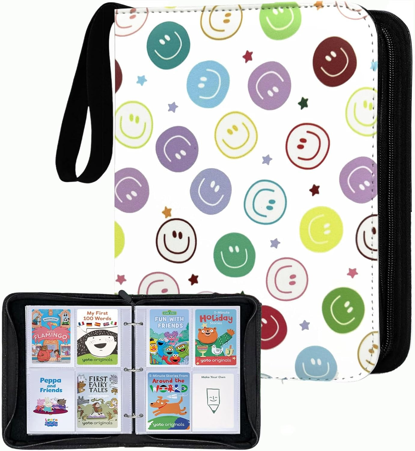 Card Holder for Yoto Cards 120 Cards Capacity Card Case Organizer with ...