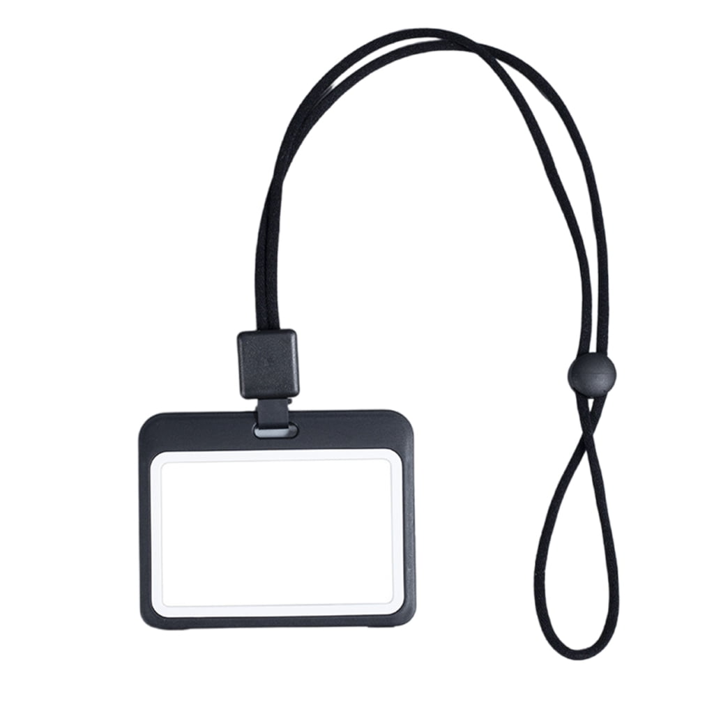 Card Holder with Lanyard Holding 2 Cards Card Badge Holder with Neck ...