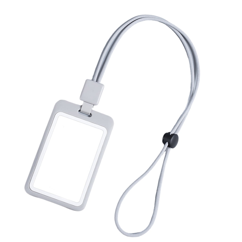 Card Holder with Lanyard Holding 2 Cards Card Badge Holder with Neck ...