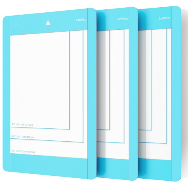 Card Mat (4.5x6.25 inch), Adhesive Durable Craft Sticky Cutting Mat for ...