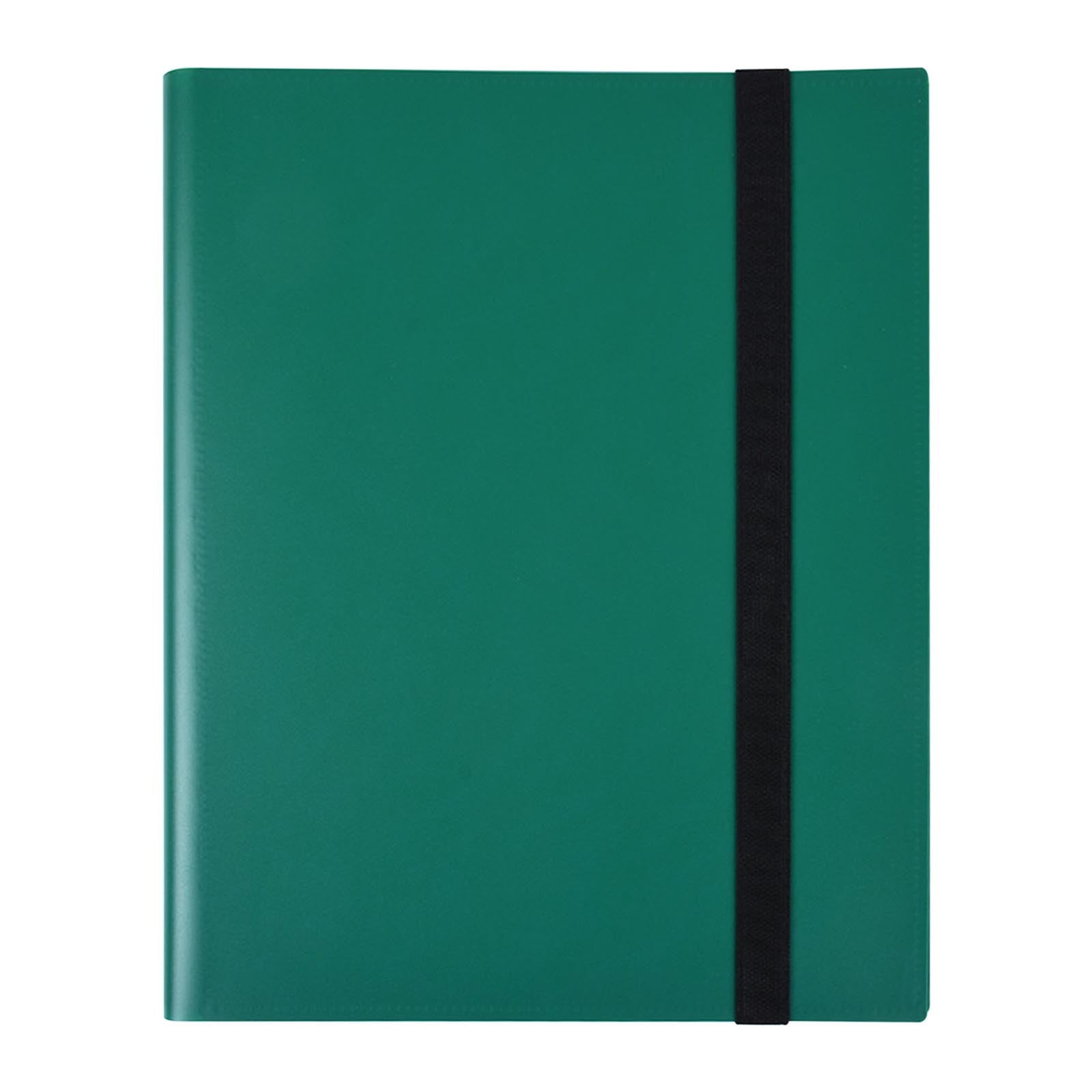 Card Organizer Book 9-Slot 360 Card Capacity | Transparent PVC Double ...