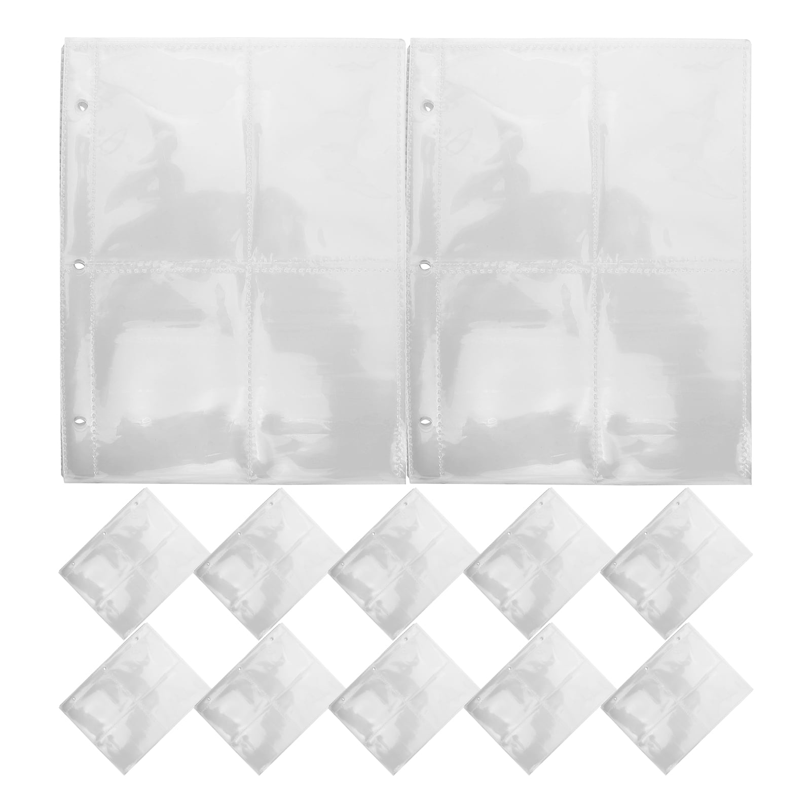 Card Protectors For Soccer Cards,50Pcs Pocket Baseball Card Sleeves ...