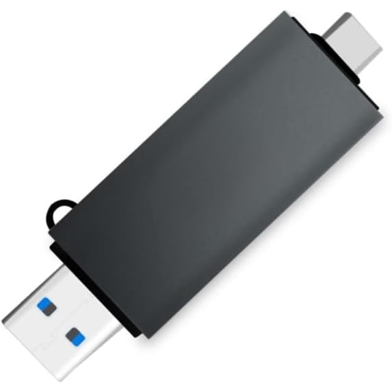 Card Reader 2-in-1 C/ 3.2 SD and SD Memory Cards Reader with Dual ...