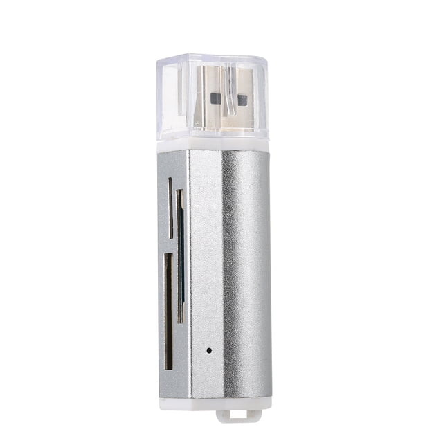 Card Reader, Duo Usb 2.0 In One Usb All In One Portable //tf/ms Duo ...