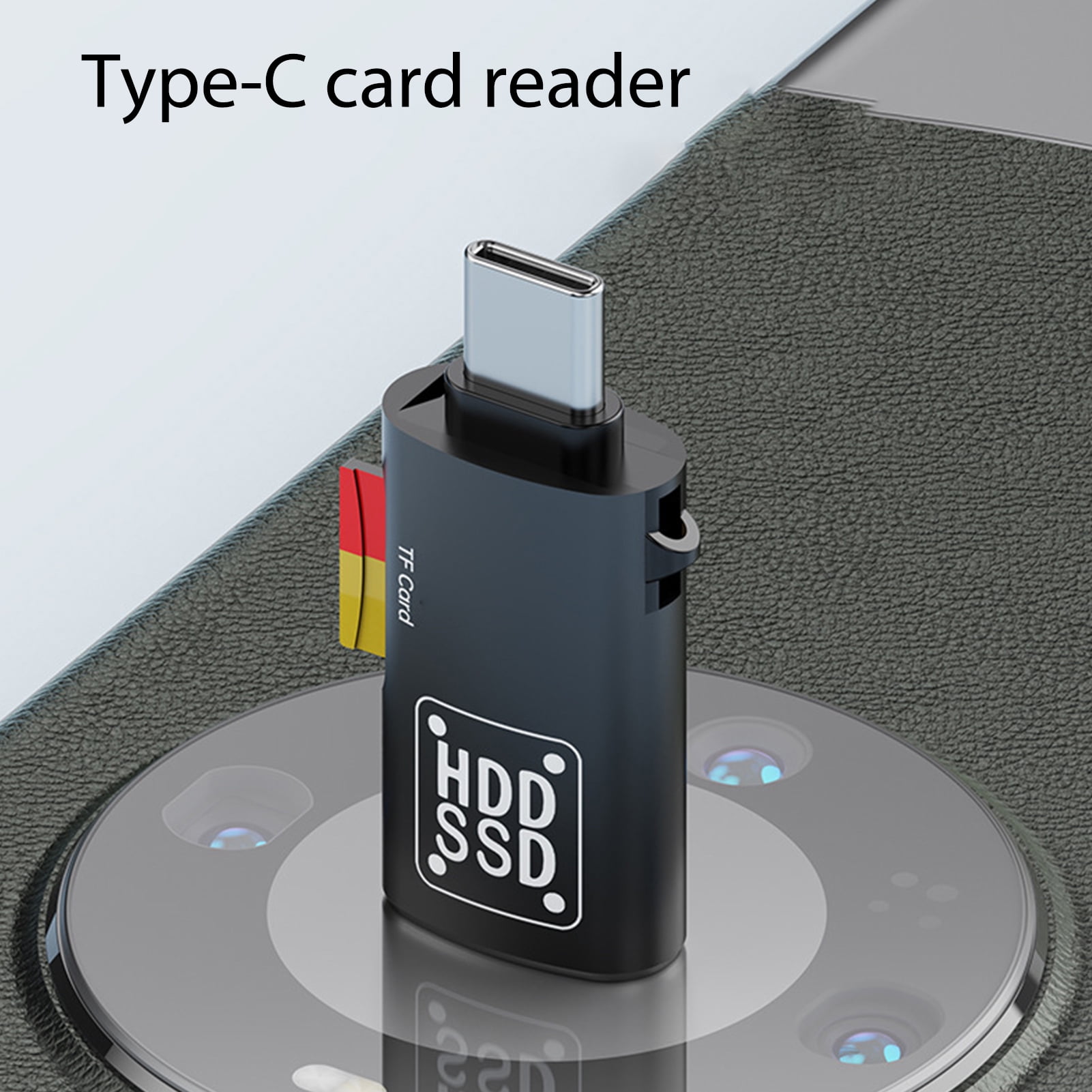 Card Reader USB C To USB3.0/SD Card Reader OTG Adapter USB Flash Disk ...