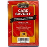Card Saver 1 - Semi Rigid Sports Trading Card Protector, Collector Case ...