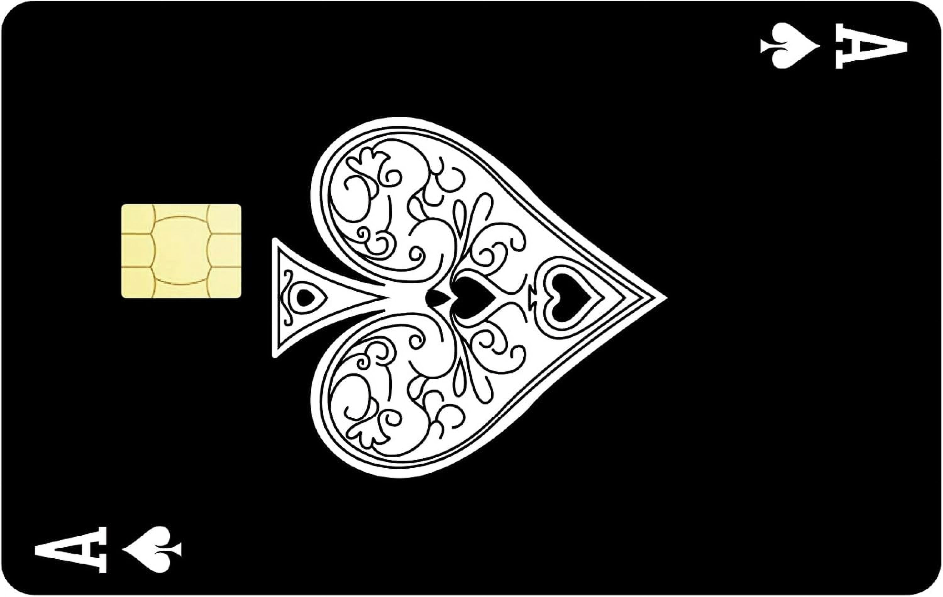 Card Skin Stickers Playing Ace for Credit Debit Key Card Skin ...