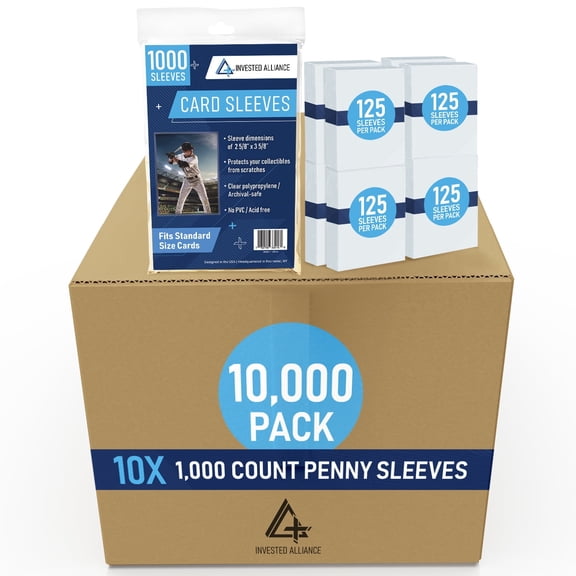 Ultra PRO Soft Sleeves, Pack of 500, Clear Penny Sleeves for Baseball ...