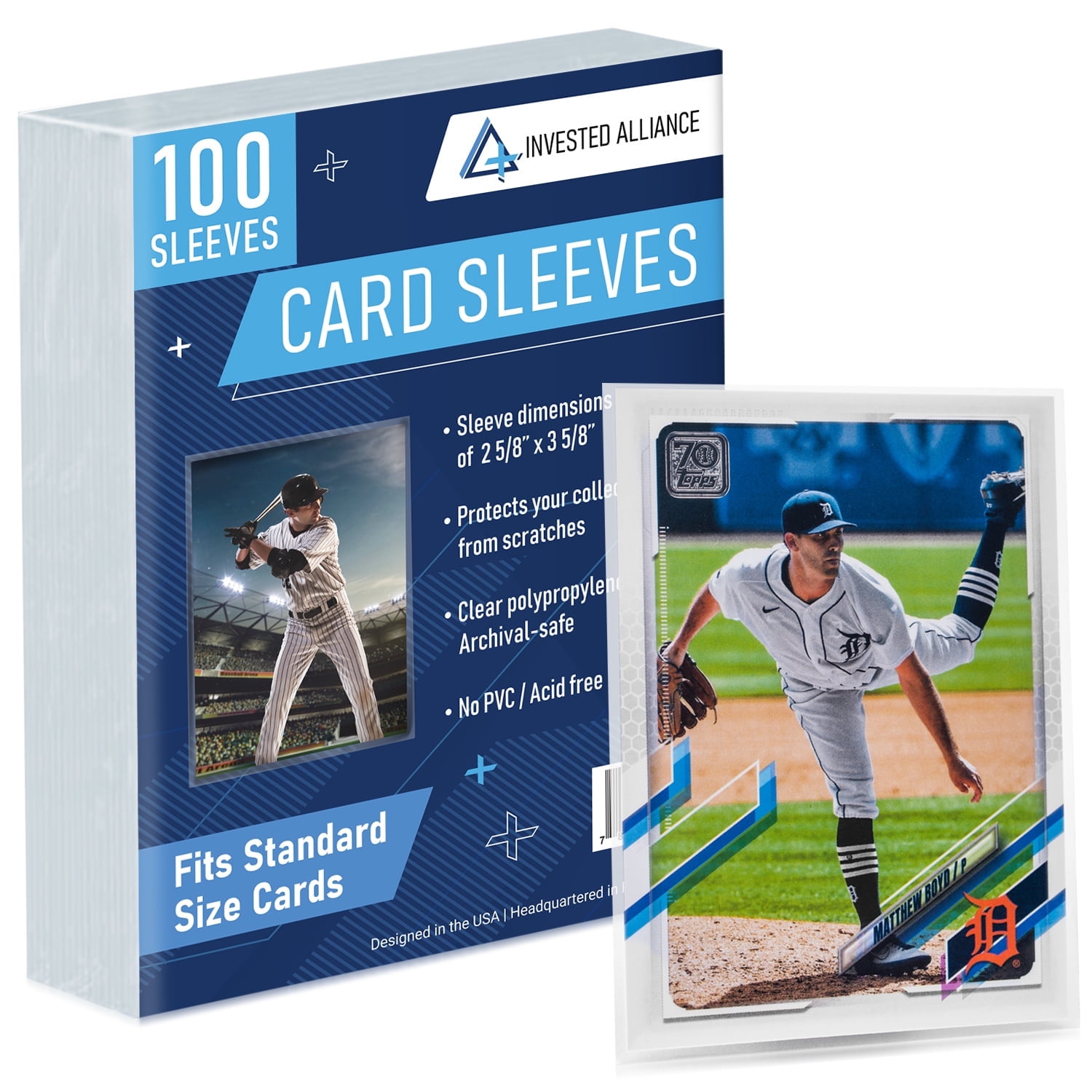 Card Sleeves | Penny Sleeves. Baseball Card Sleeves. Soft Trading Card ...