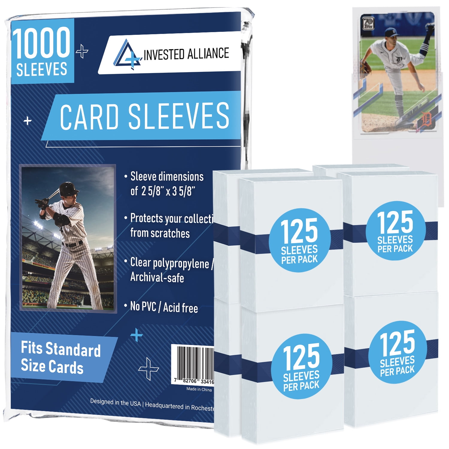 Card Sleeves | Penny Sleeves. Baseball Card Sleeves. Soft Trading Card ...
