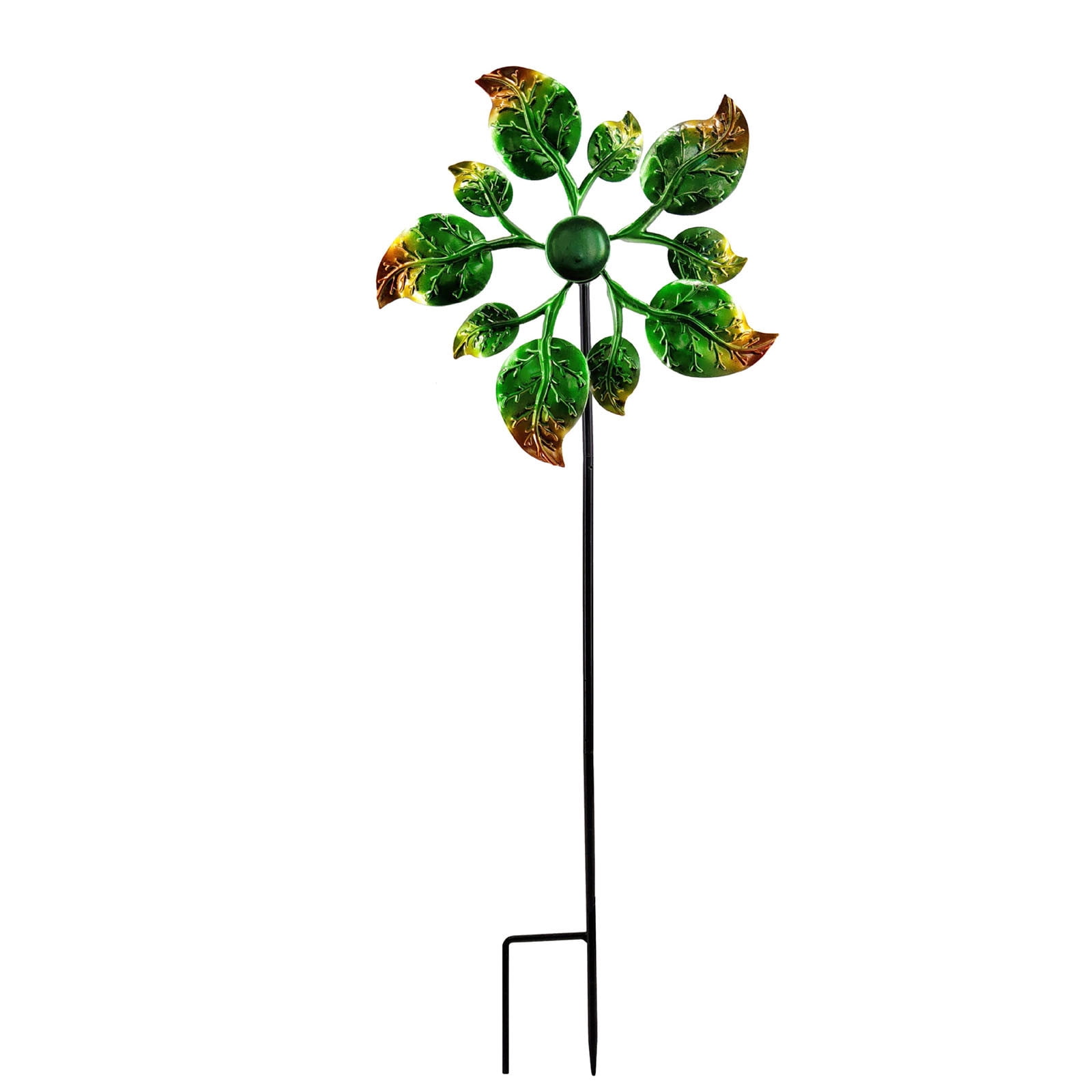 Card Slot,Clearance! Fenull Leaf Metal Windmill Outdoor Garden Rotating ...