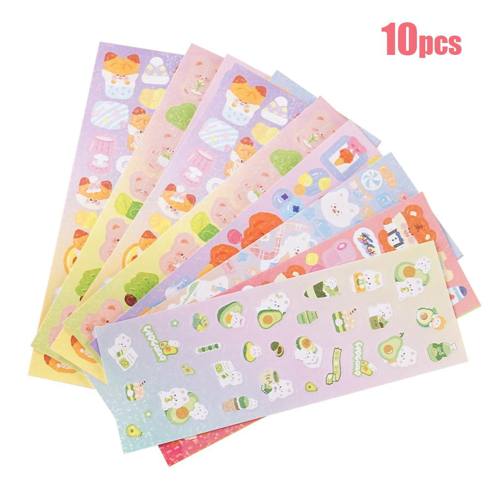 Card Stickers with Cute Goo Card Set Korean INS Sticker Gifts For Girls ...