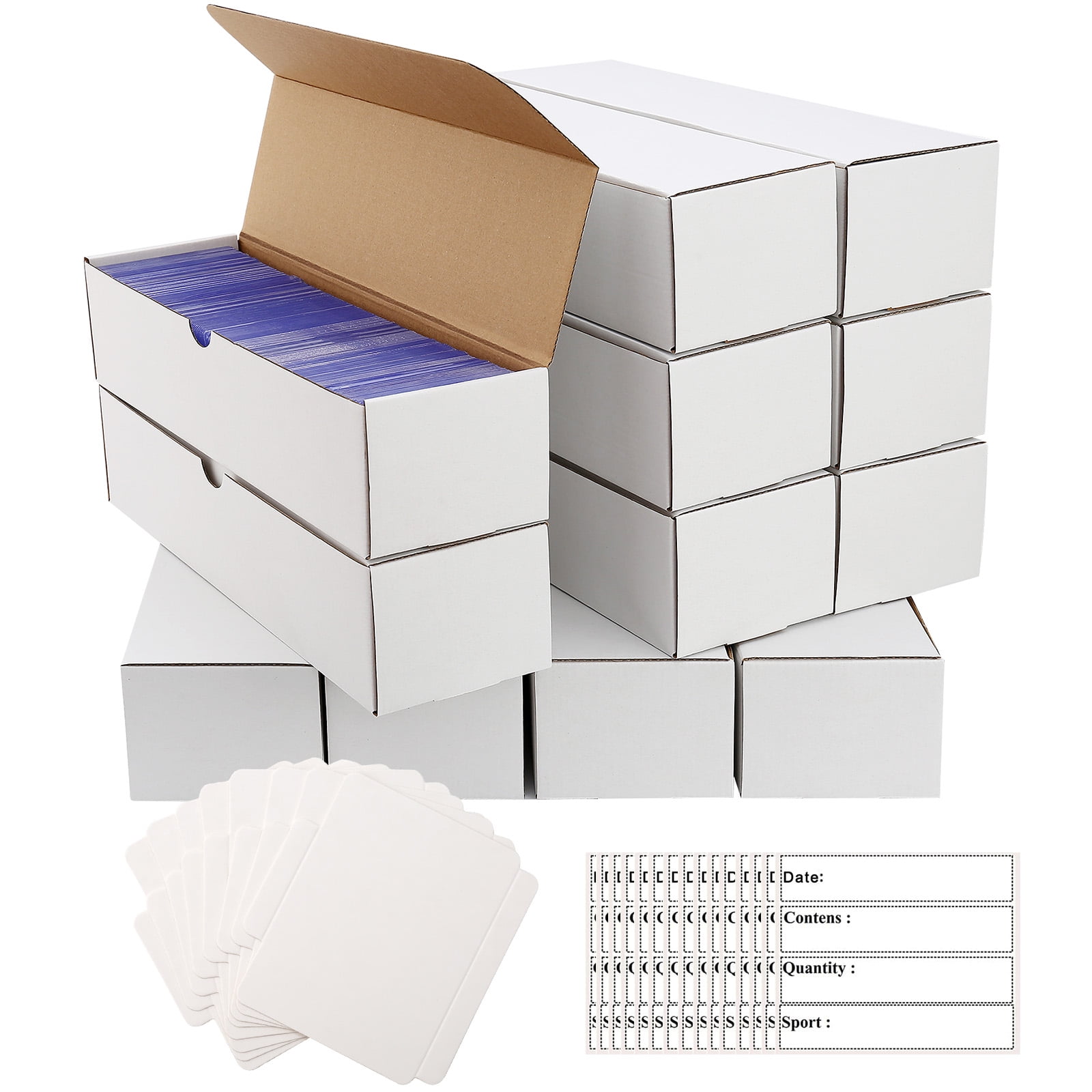 Card Storage Box,Trading Card Storage Box,Sports card storage box fits ...