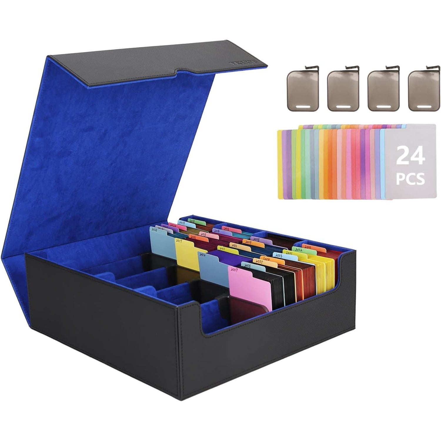 Card Storage Box For Trading Cards With Dedicated Card Supporters,3000 ...