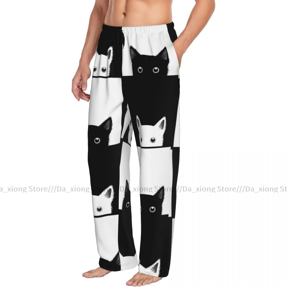 Card Suits Chess Board Background Mens Pajamas Pyjamas Pants Lounge ...