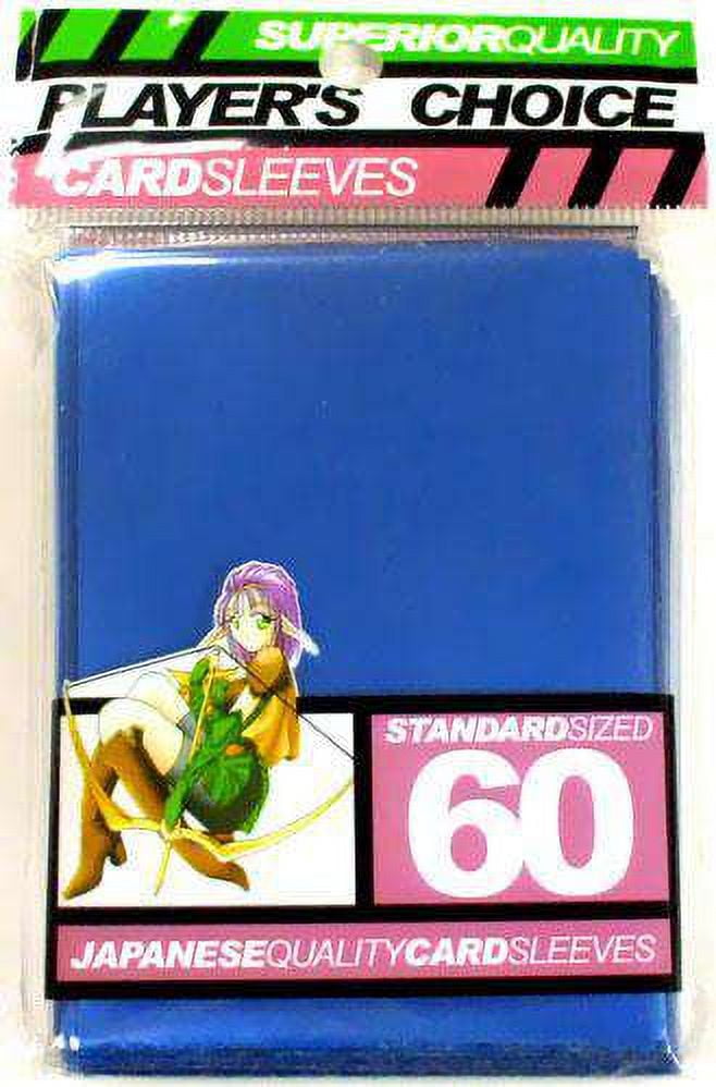 Card Supplies Metallic Blue Card Sleeves (60 ct) - Walmart.com