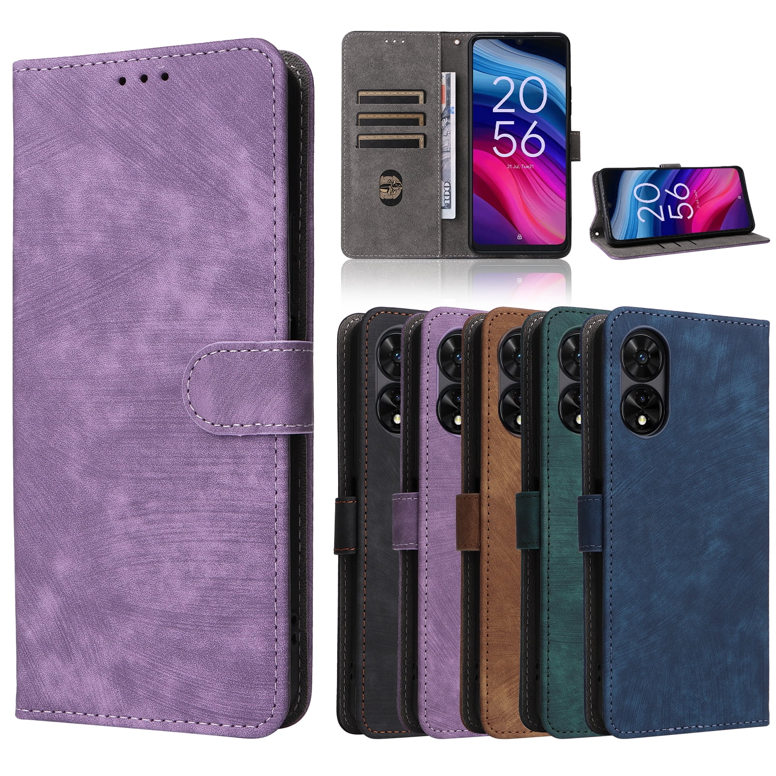 Card Wallet Leather Phone Case For TCL 50 5G For TCL 50 XE NXTPAPER 5G ...