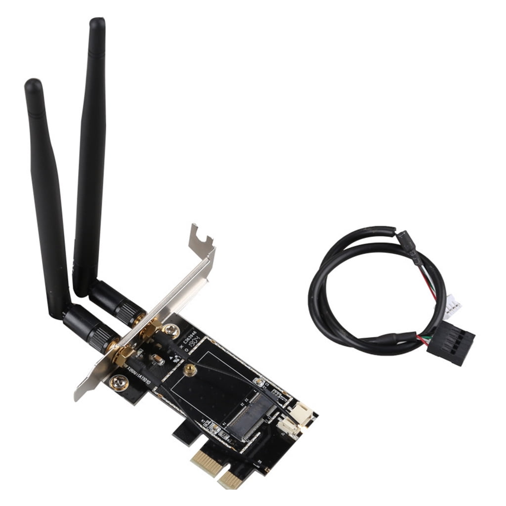 Card to PCIE-1X to NGFF-Ekey PCIE Laptop Pc WIFI WLAN Card Adapter ...