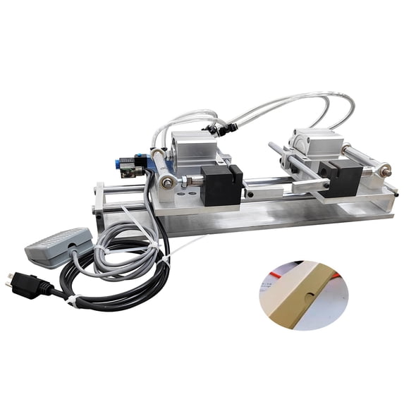 Cardboard Box Thumb Hole Making Machine Half Hole Rigid Box Cutting ...