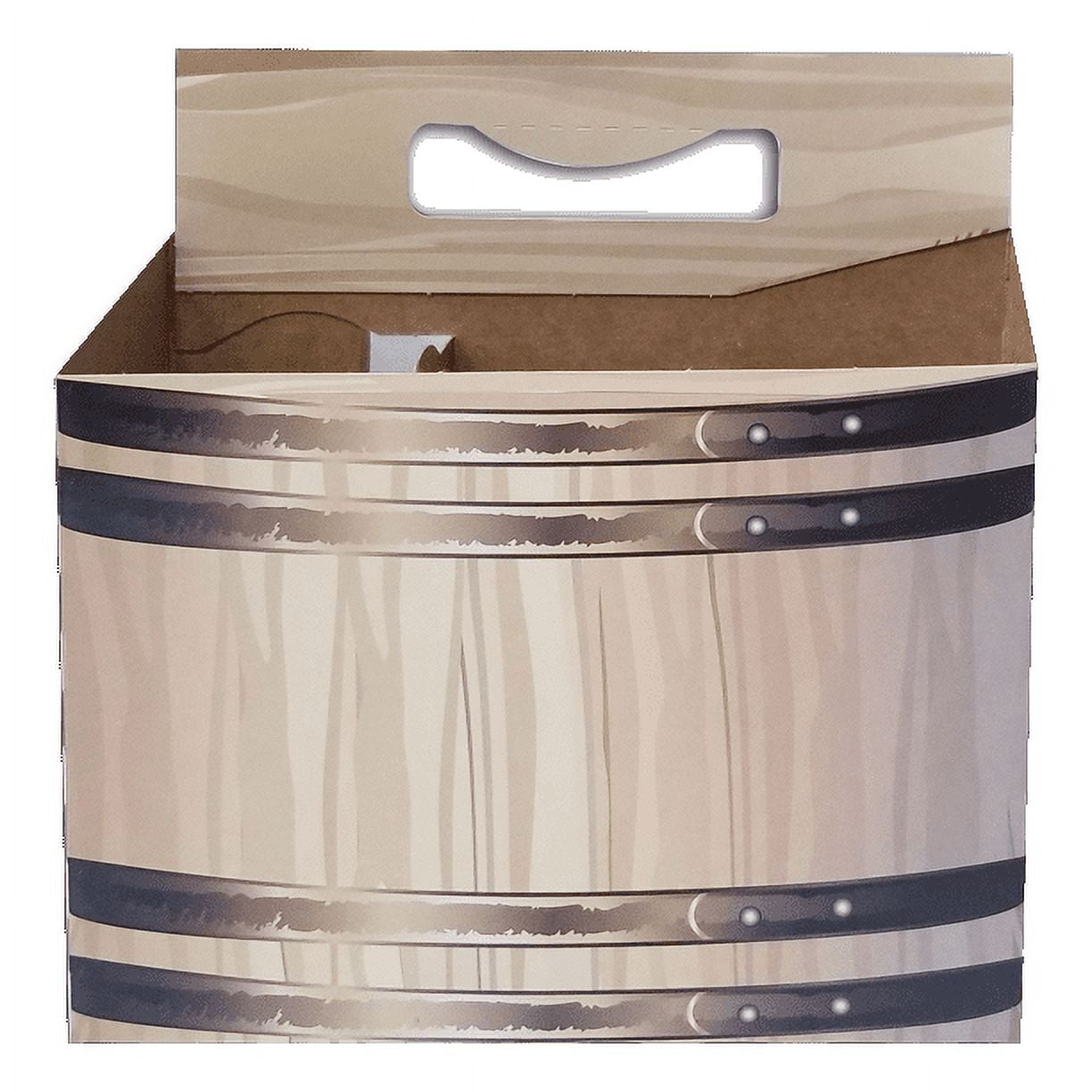 Cardboard Carrier | Barrel 12oz Bottle 6pk Carrier | Case Pack of 24 ...