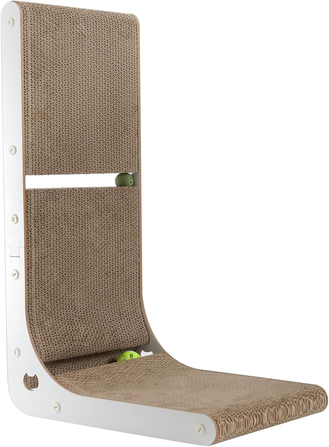 Cardboard Cat Scratcher, Vertical Cat Scratching Board, 23.6 Inch L ...