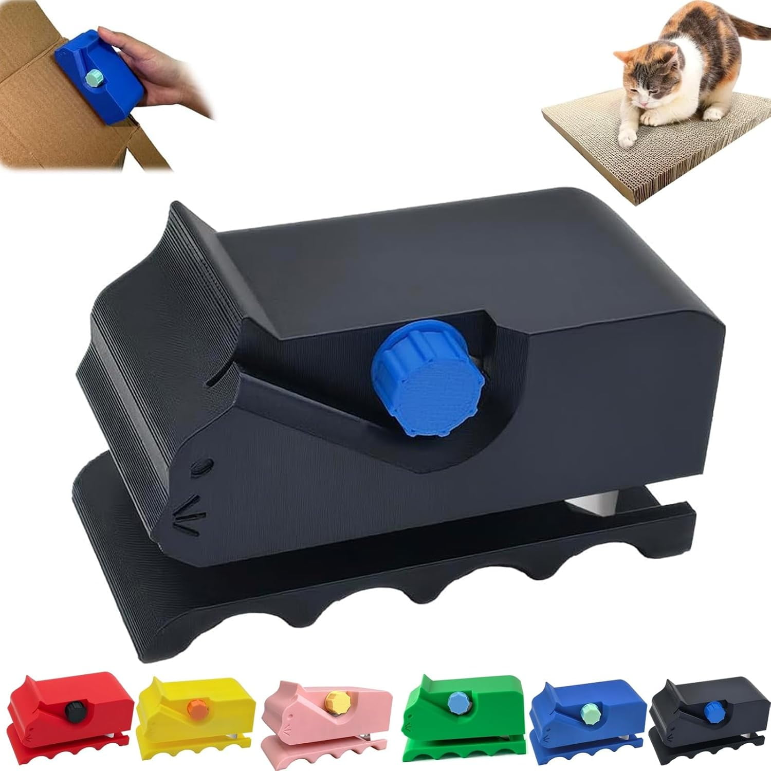 Cardboard Cutter for Cat Scratchers, 3D Printed Cardboard Strip Tool ...