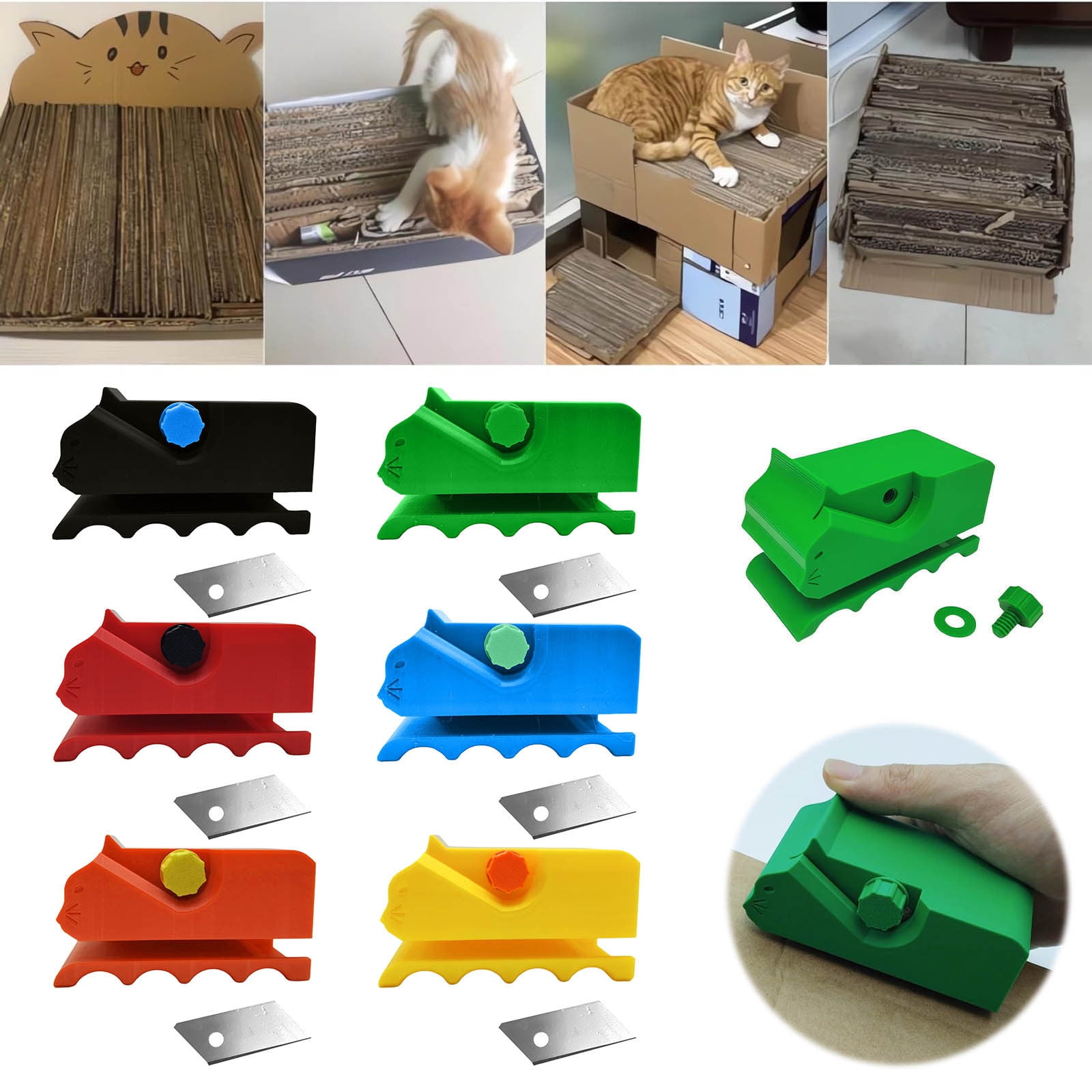 Cardboard Cutter for Cat Scratchers,DIY Cardboard Cutting Tool ...
