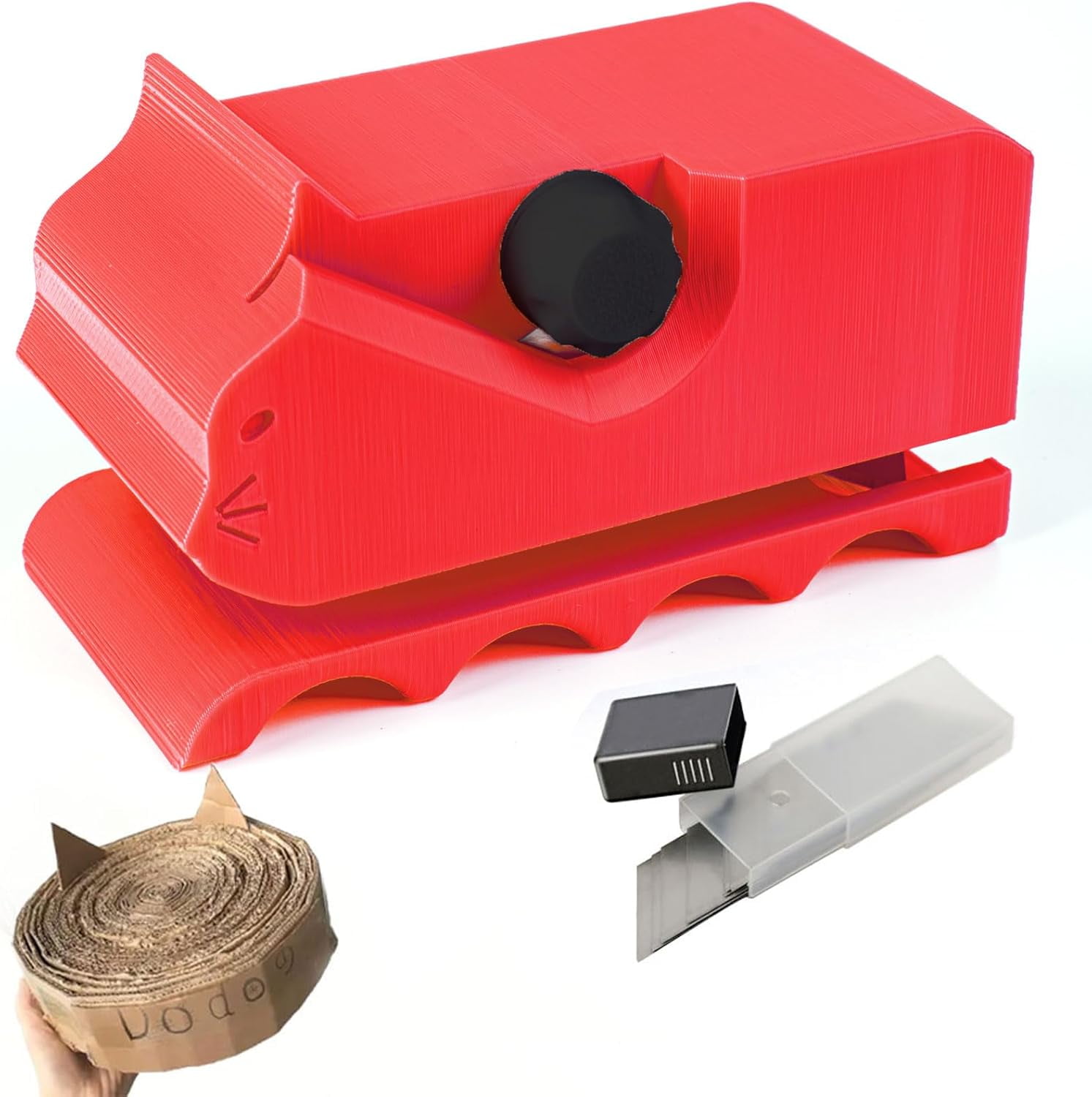 Cardboard Cutter for Cat Scratchers with 10pcs Blade,3D Printed Card ...