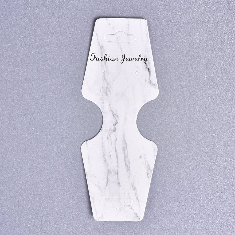 Cardboard Fold Over Paper Display Hanging Cards Used For Necklace ...