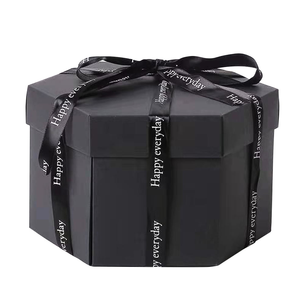 Cardboard Gift Boxes with Photo Album Handmade Creative for Birthday ...